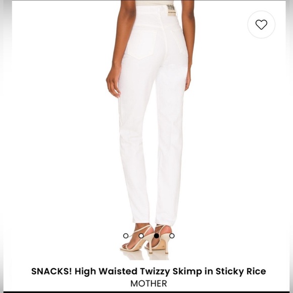 MOTHER | Jeans | Nwt Mother Snacks Sz 25 High Waist Twizzy Skimp Sticky ...